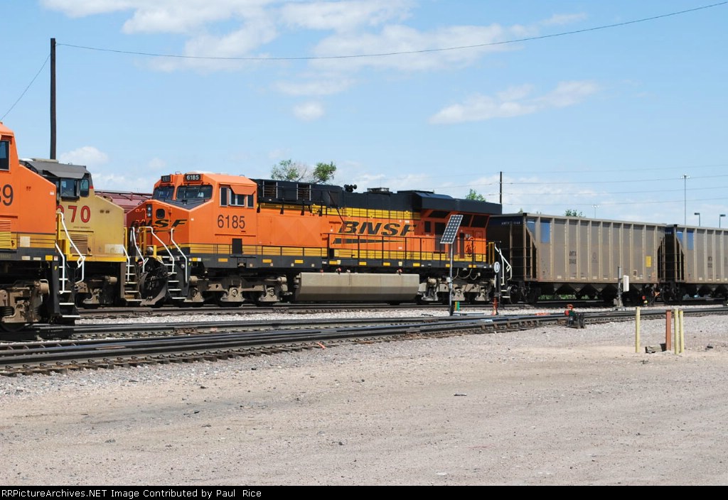 BNSF 6185 Coal Train Helper